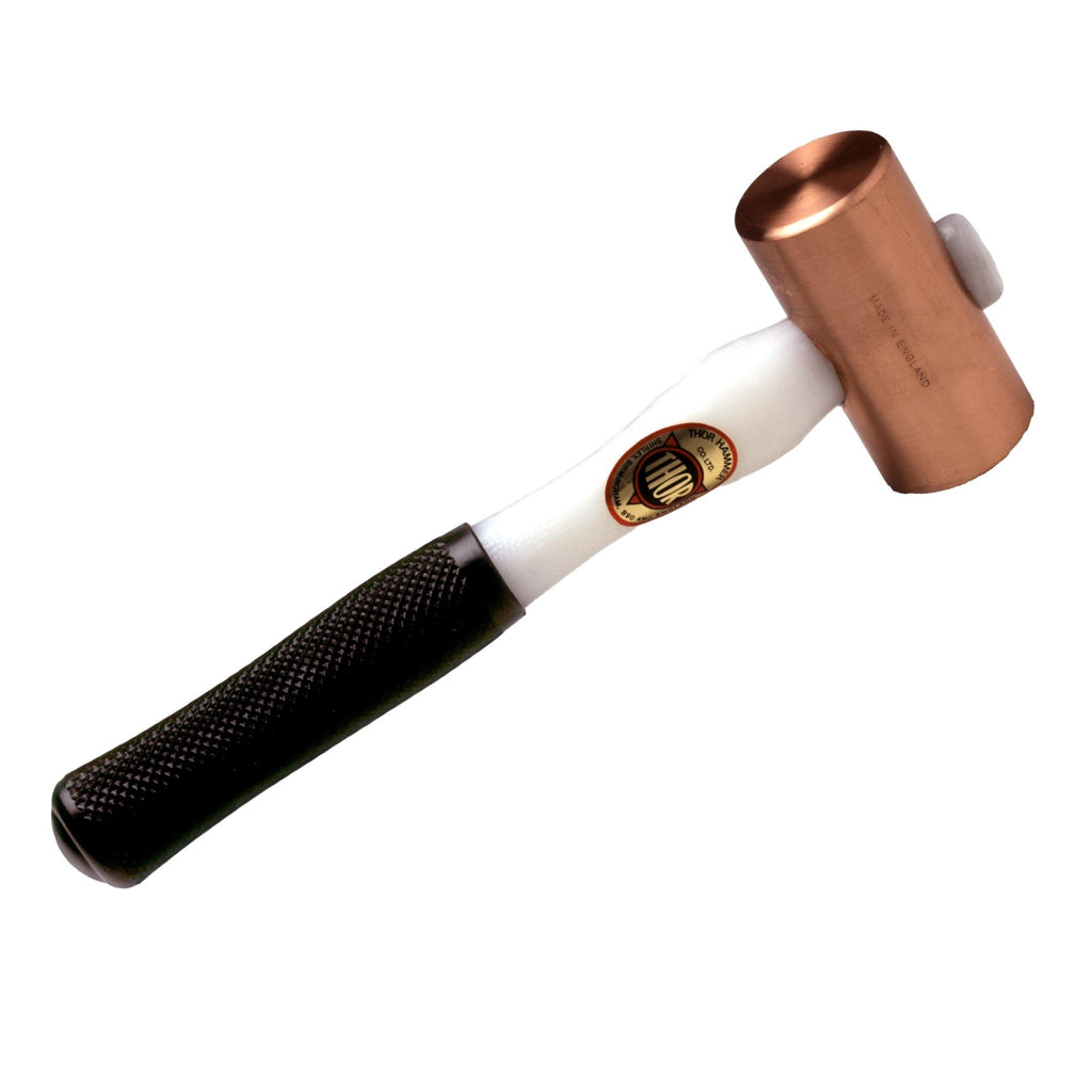 Thor Copper Mallet with Nylon Plastic Handle & Rubber Grip (670g)